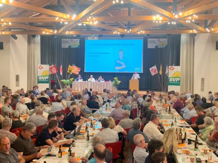 SVP Bezirk Meilen - Eindrücke der Delegiertenversammlung der SVP des ...